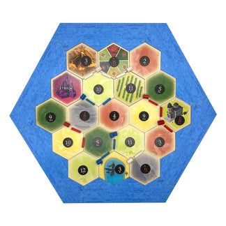 Volcano Hex compatible with Catan's Settlers of Catan, Seafarers & Cat ...