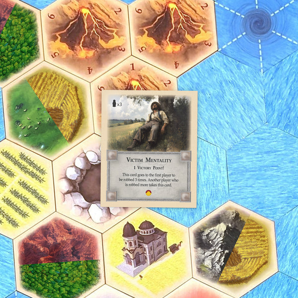 Victim Mentality Card compatible with Catan's 5th Edition and Catan ...