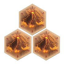 Volcano Hex compatible with Catan's Settlers of Catan, Seafarers & Cat ...